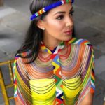 Red and White Beaded Isicholo Cake | Clipkulture | Clipkulture