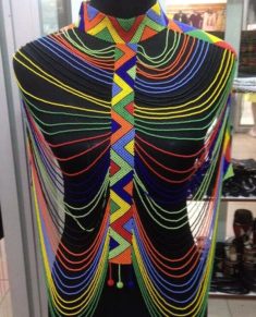 Beaded Body Vest – Clipkulture