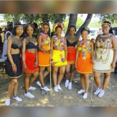 Zulu Maidens In Umemulo Traditional Attire – Clipkulture