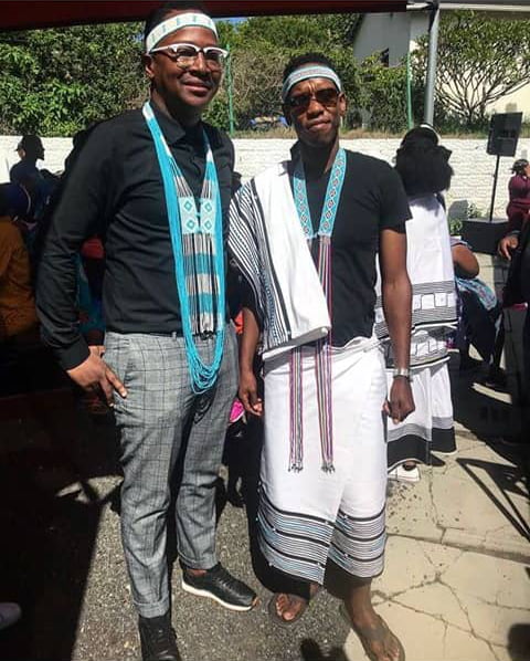 Clipkulture | Men In Umbhaco Traditional Attire With Beaded Neckties