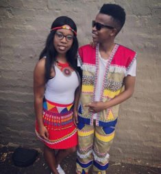 Man In Zulu Traditional Umblaselo Waist Coat & Trousers – Clipkulture