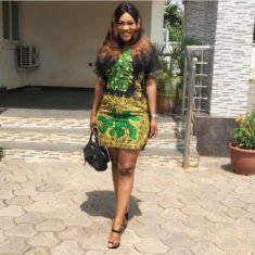 Mercy MacJoe In Nice Embroidered African Print Short Dress – Clipkulture