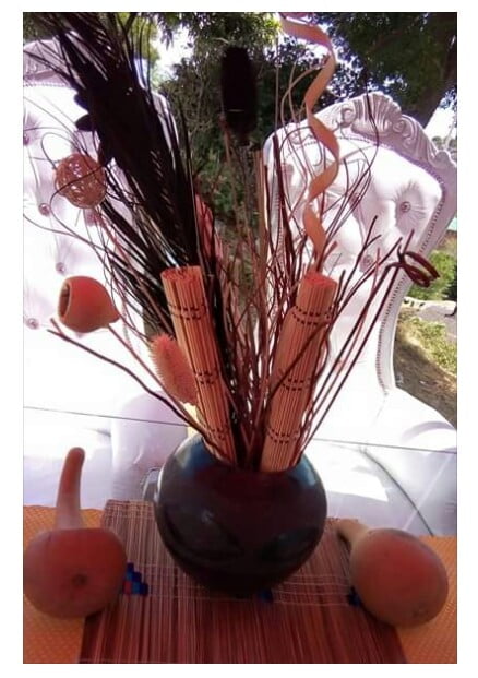 Clipkulture | Beautiful African Pot Table Centerpiece