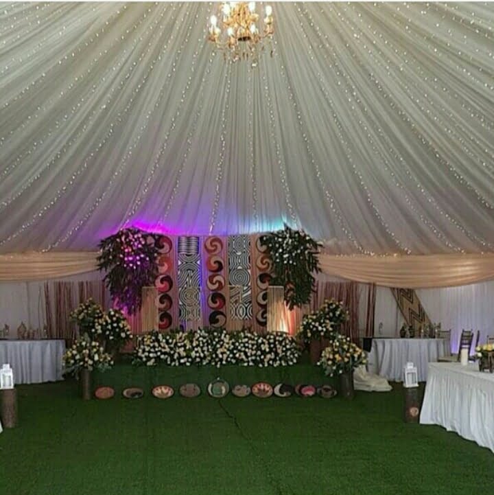 Clipkulture | Garden Wedding Decor for Traditional Introduction Ceremony