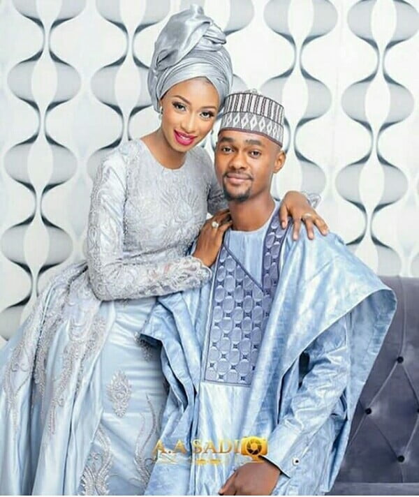 Clipkulture | Fulani Couple In Traditional Wedding Attire