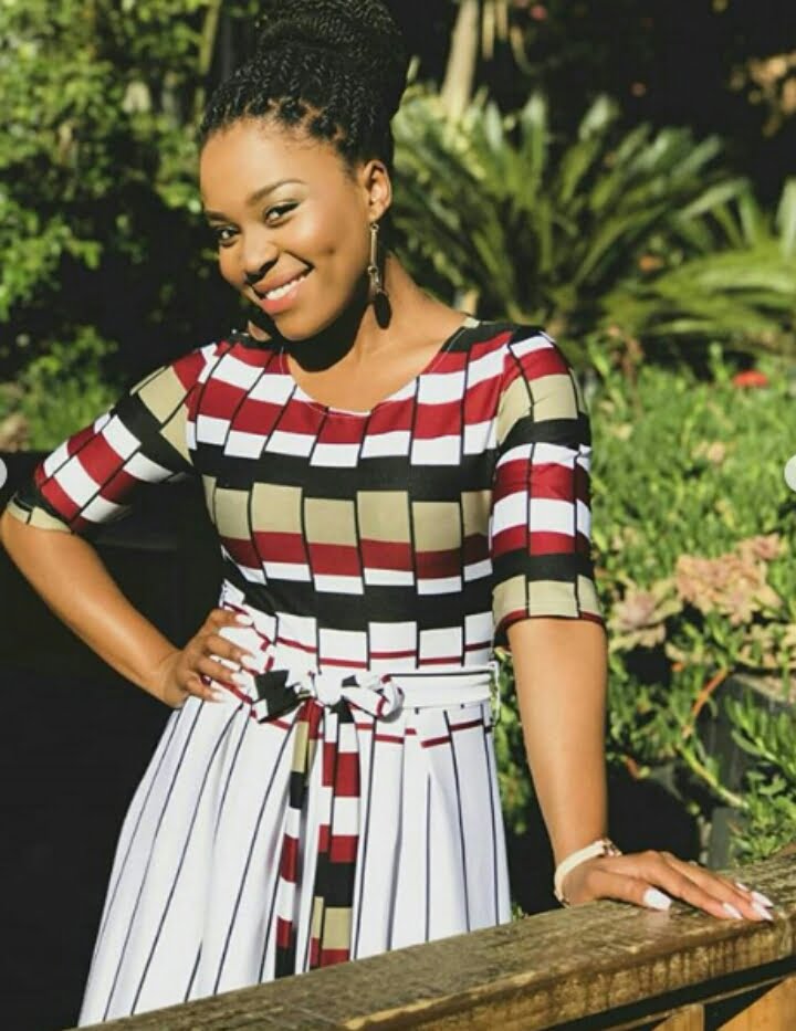 Clipkulture | Sive Mabuya in Stylishly Packed Box Braids Hairstyle