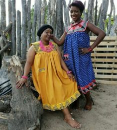 Namibian Ladies In Beautiful Ondelela Dresses – Clipkulture