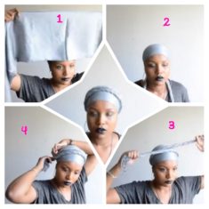 How to tie a Doek in 4 Steps – Clipkulture