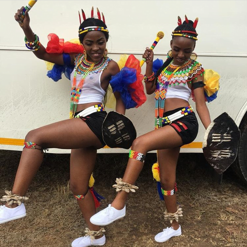 Clipkulture | Swati Maidens In Traditional Attire and Beaded ...