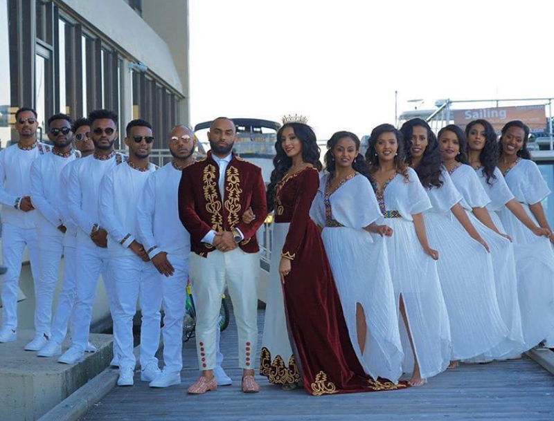 Clipkulture | Couple and Squad In Habesha Traditional Attire For Melse ...