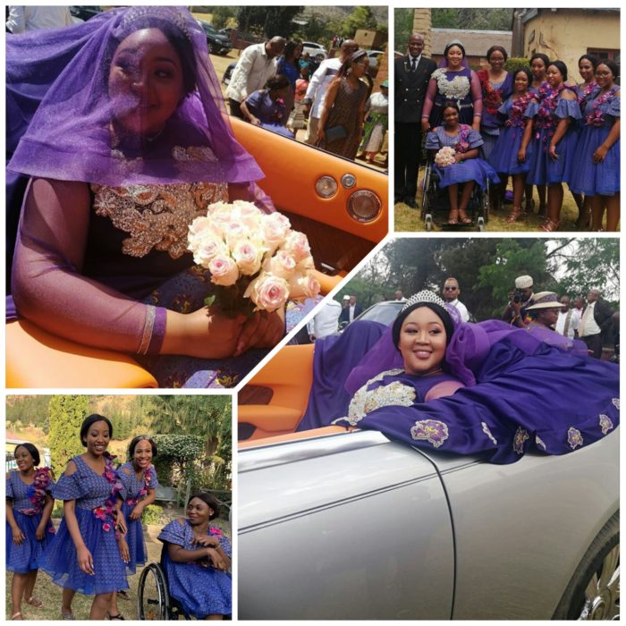 Clipkulture | HRH Sekhothali Seeiso and Bridesmaids In Seshoeshoe ...
