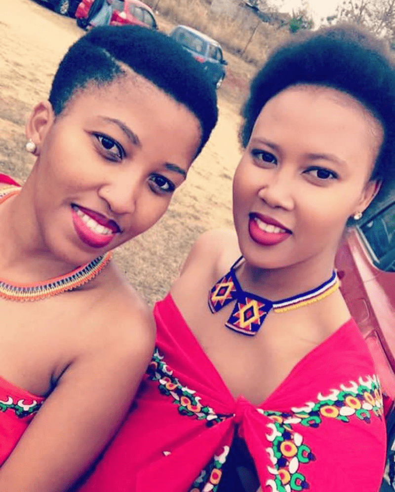 Clipkulture | Swati Princesses Tekhaya and Lomkhosi In Emahiya Attire ...