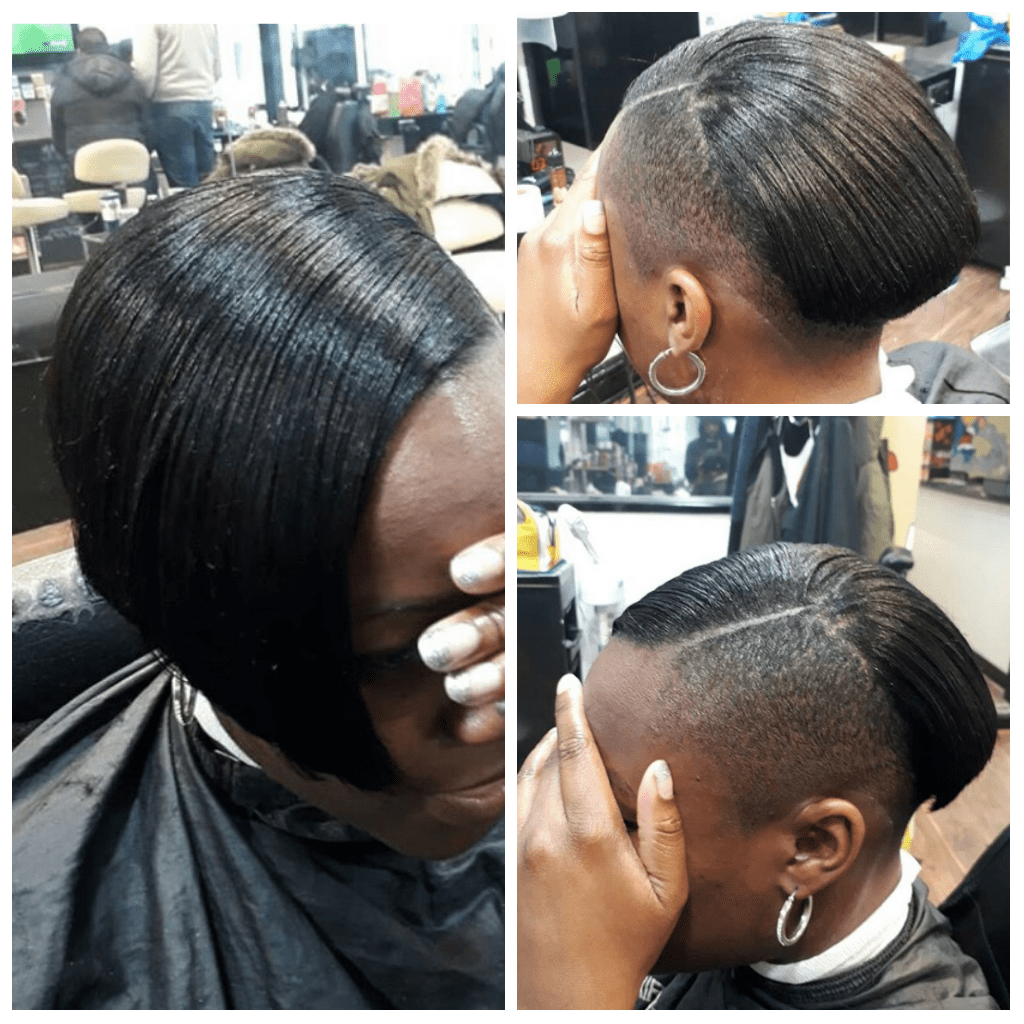 Clipkulture | Side Bob low Cut Hairstyle