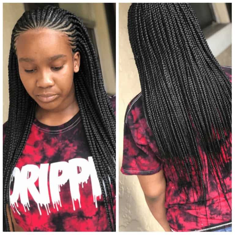 Protective Hairstyles – 2 Steps Ghana Weaving – Clipkulture