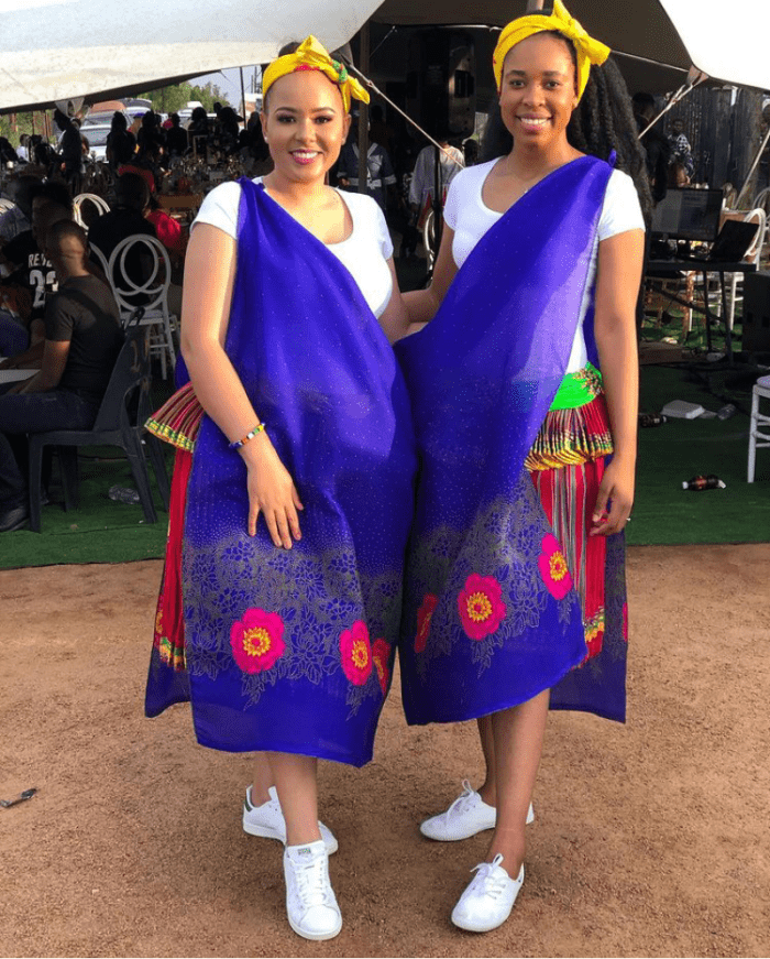 Clipkulture | Tsonga Beauties Showing off Their Xibelani Skirt Styles