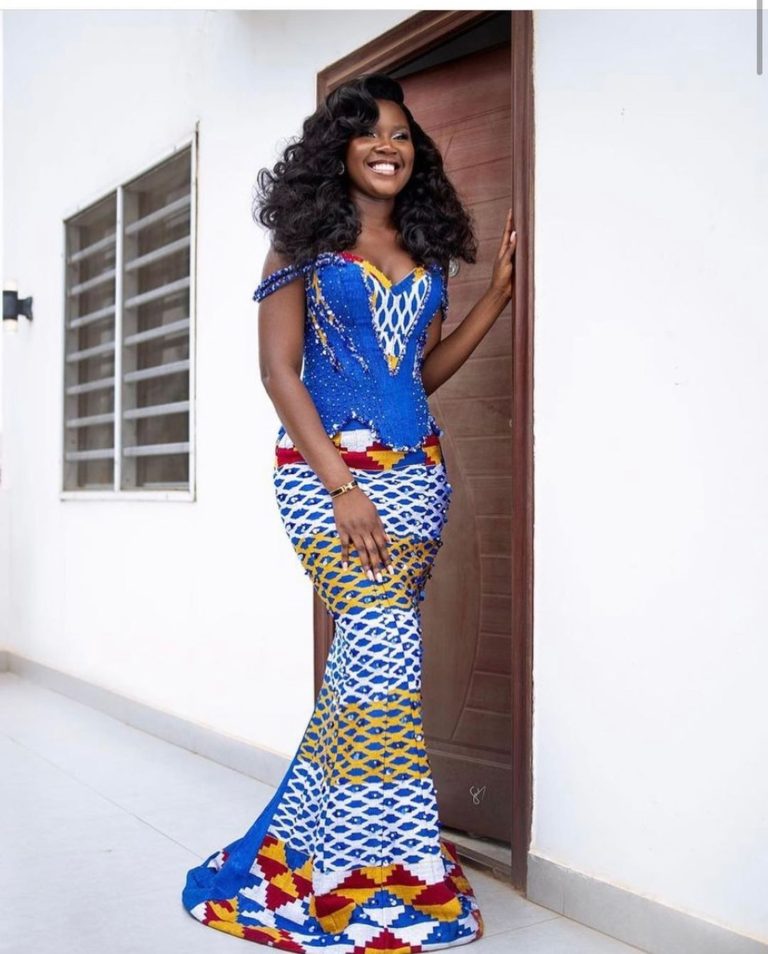 Clipkulture | 11 Blue Kente Styles for Traditional Weddings