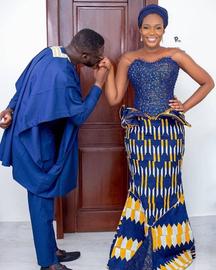Clipkulture | 11 Blue Kente Styles for Traditional Weddings