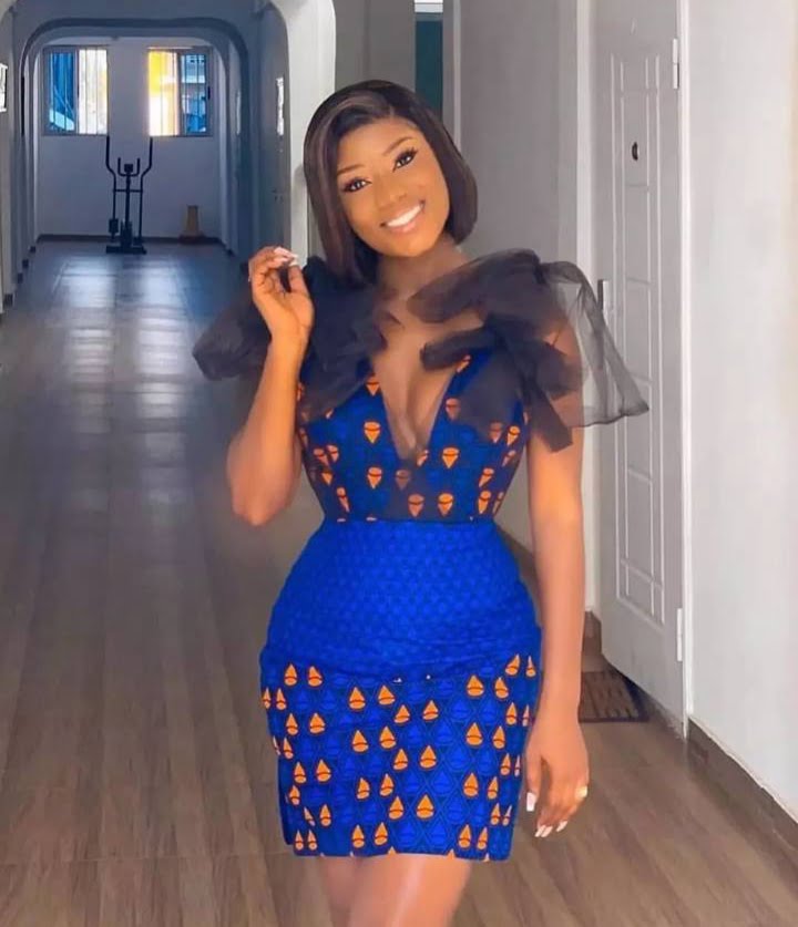 23 Colourful Ankara With Net, Tulle Styles | Clipkulture