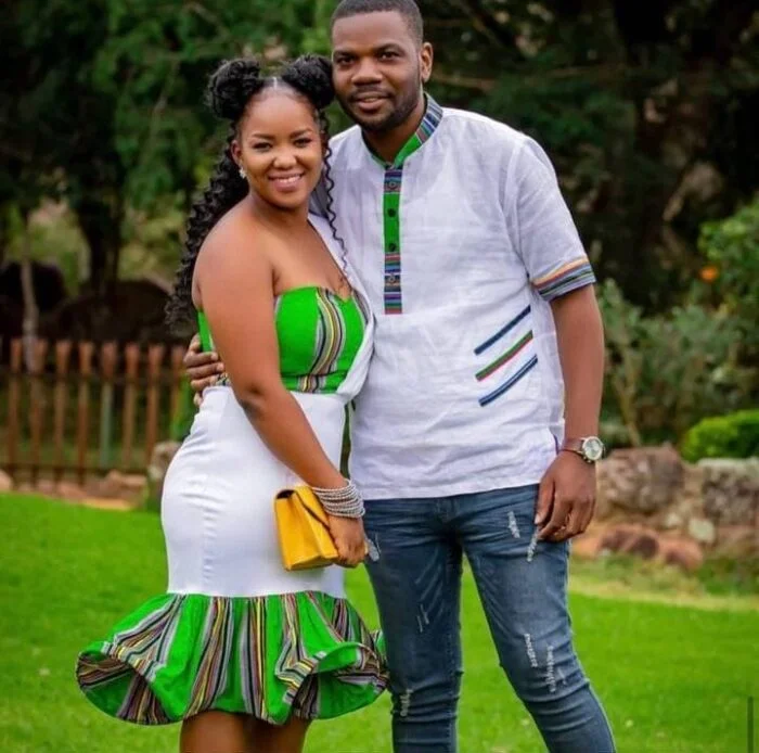 Clipkulture | 14 Lovely Couples in Venda Traditional Outfits