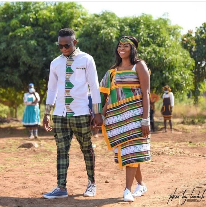Clipkulture | 14 Lovely Couples in Venda Traditional Outfits