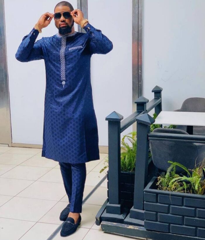 Clipkulture | 11 Blue Native Traditional Attires for Men