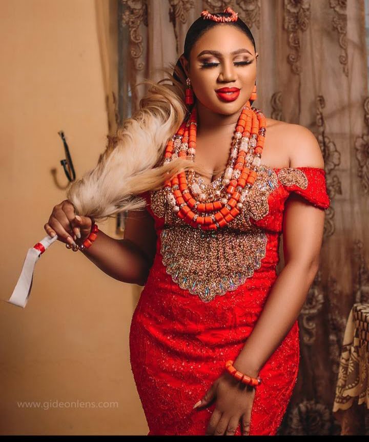 Clipkulture | 26 Cute Ibibio and Igbo Brides in Traditional Wedding Attire