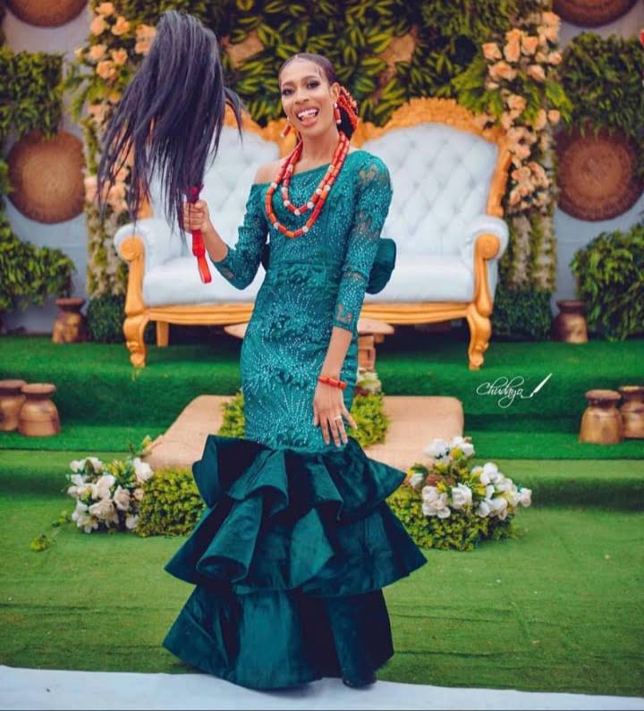 Clipkulture | 26 Cute Ibibio and Igbo Brides in Traditional Wedding Attire