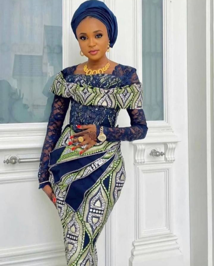 Clipkulture | 21 Styles That Combine Ankara With Other Fabric